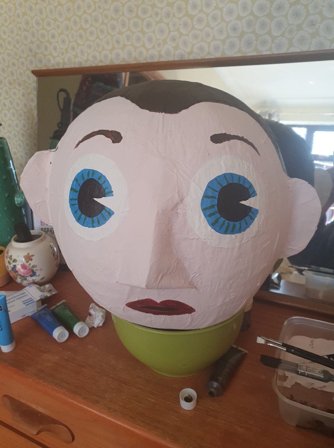 Making a Frank Sidebottom head - So Bad Ass