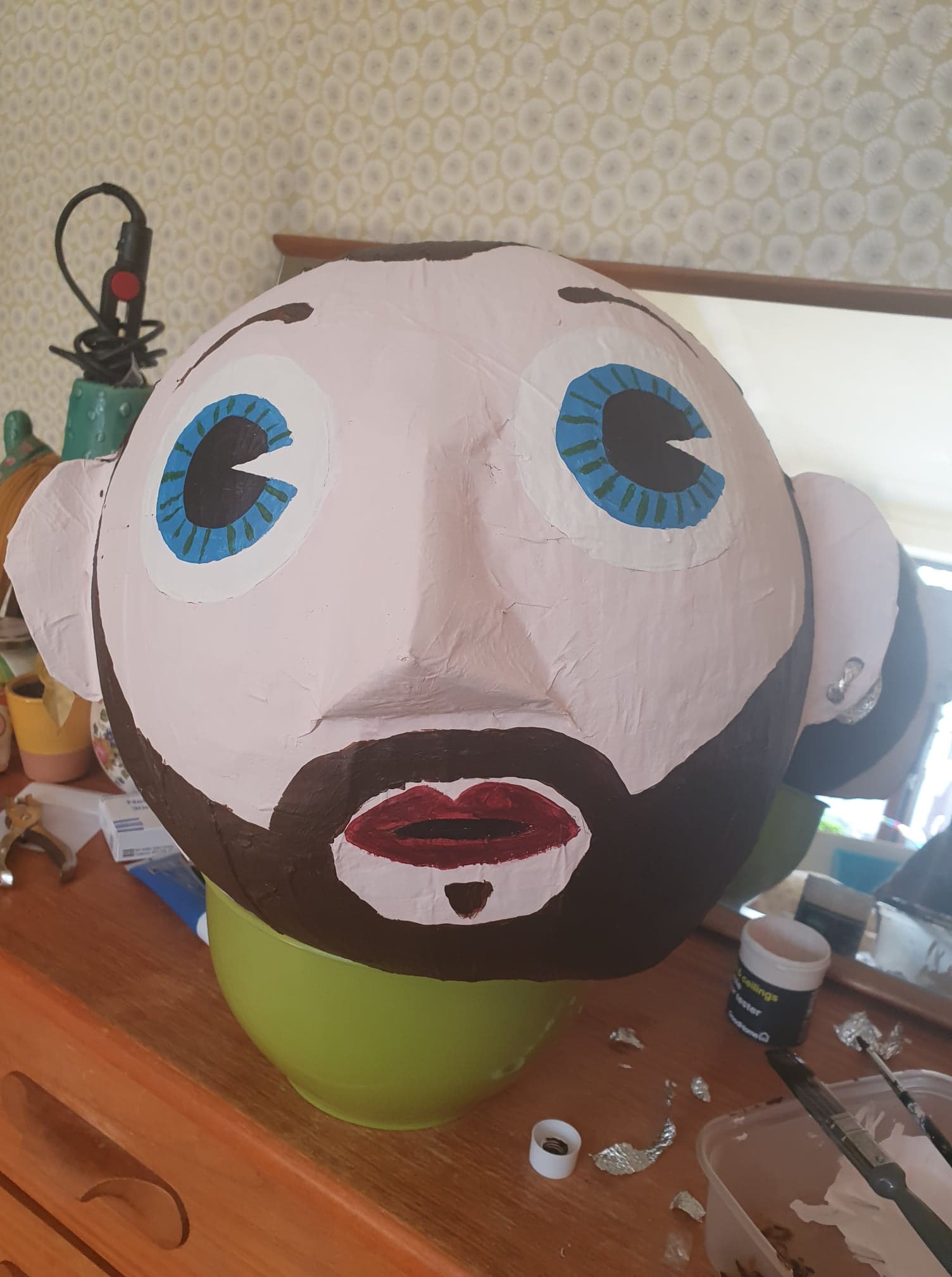 Making A Frank Sidebottom Head So Bad Ass