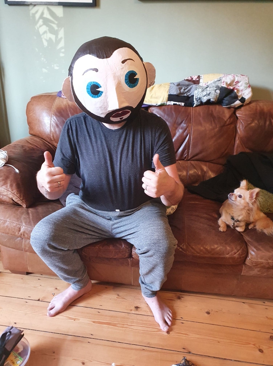Making a Frank Sidebottom head - So Bad Ass